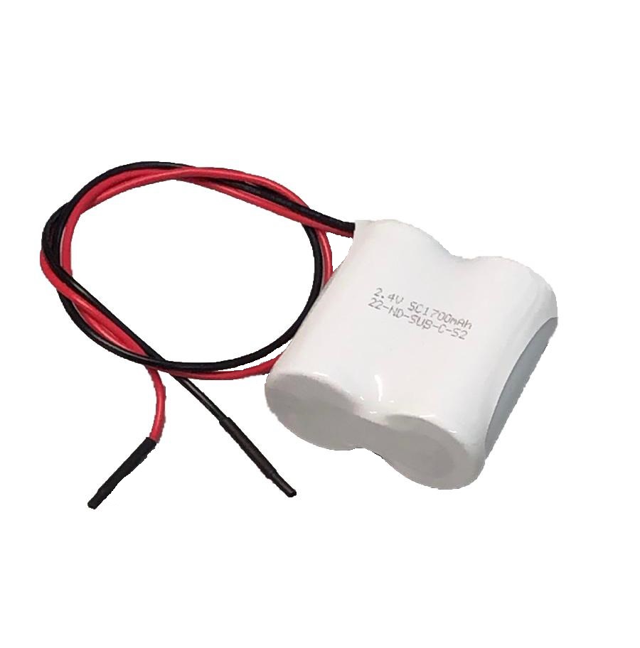 NICKEL CADMIUM BATTERY SUB C S2SC - 2.4V 1.7AH